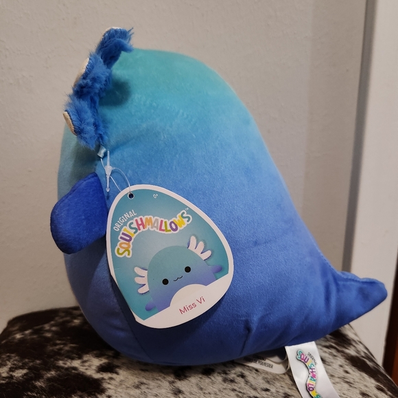 Squishmallows | Toys | 8 Miss Vi Axolotl Squishmallow | Poshmark